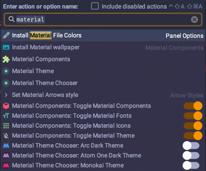 Material Components - Material Theme UI Documentation