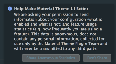 Analytics - Material Theme UI Documentation