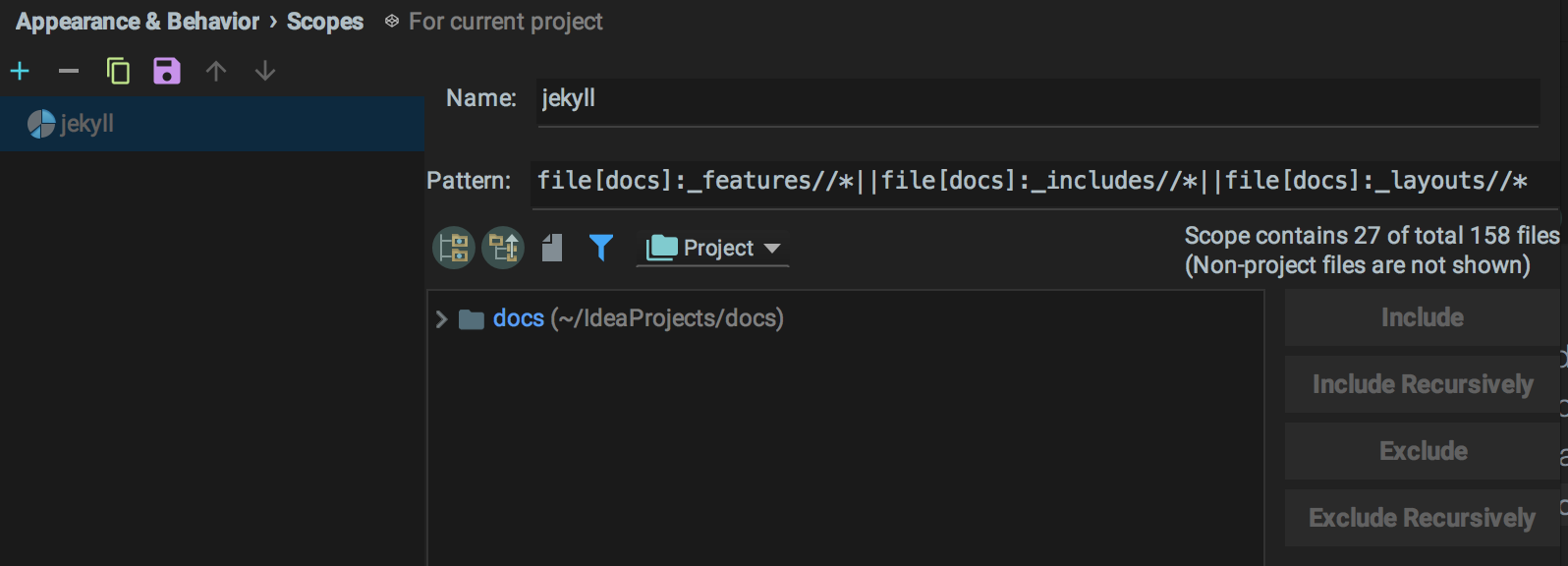 Excluded Files Colors - Material Theme UI Documentation