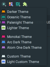Quick Actions Panel - Material Theme UI Documentation