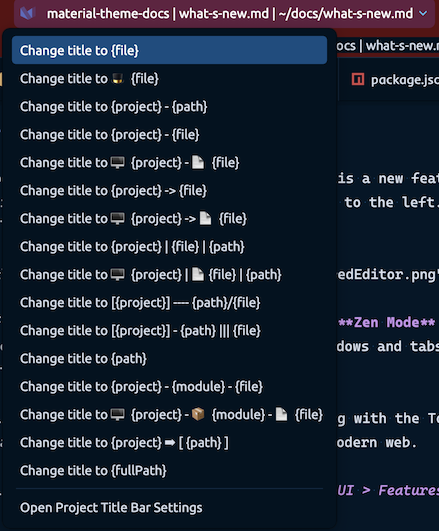 What's new? - Material Theme UI Documentation